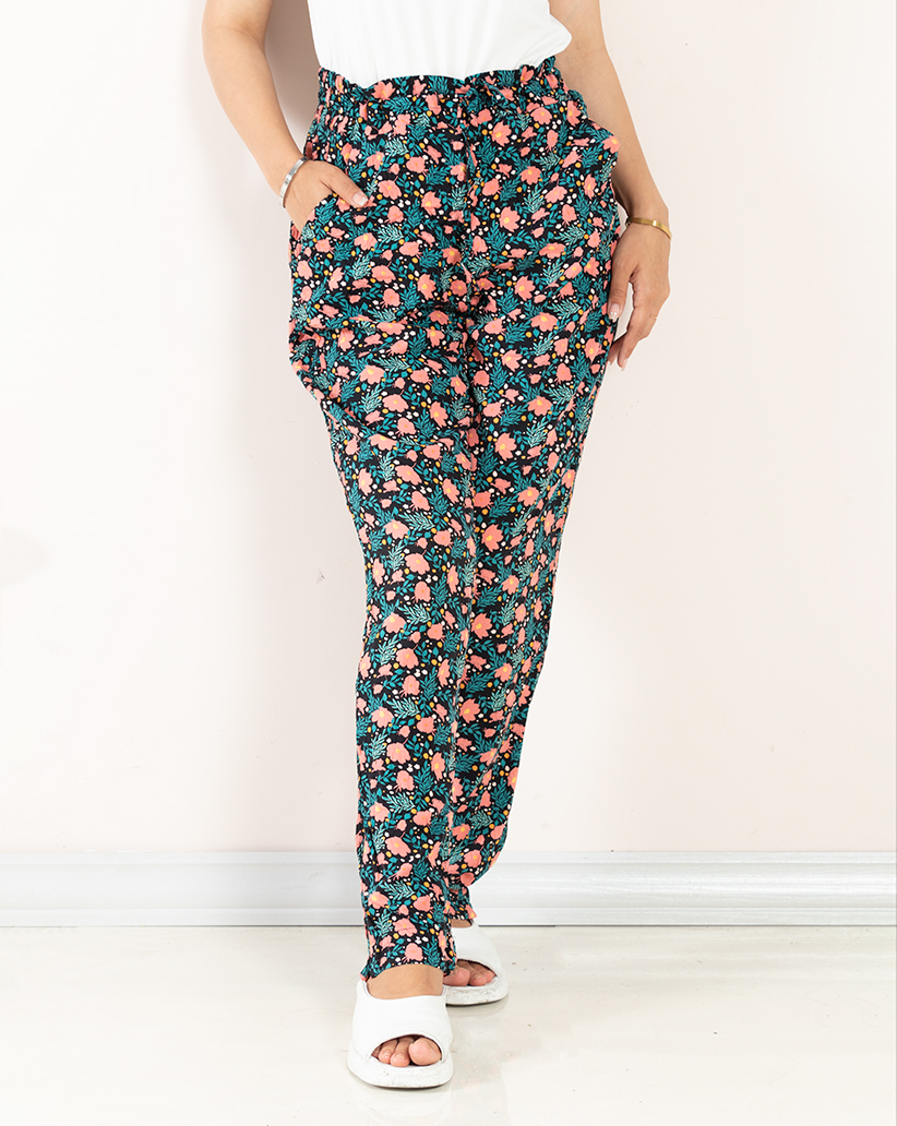 شلوار گلدار کد A371